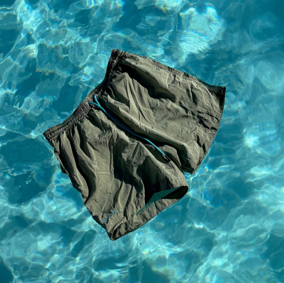 Blauw: Ocean Plastic Swim Shorts